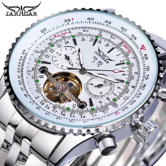 Jaragar Luxury Watch - Waterproof Stainless Steel Band