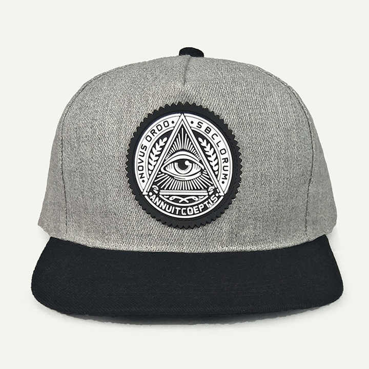2024 Custom 7-Panel Hard Top Cotton Mesh Flat Baseball Cap Richardson ...