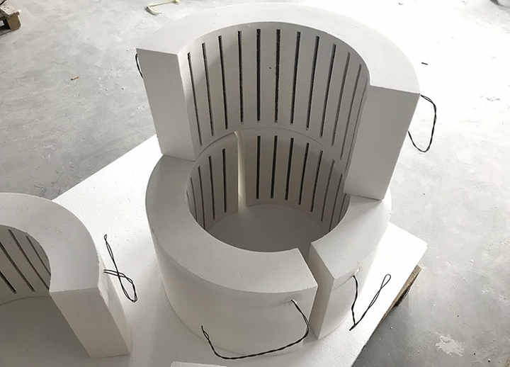 High Purity Alumina Ceramic Fiber Heater Module for Lab