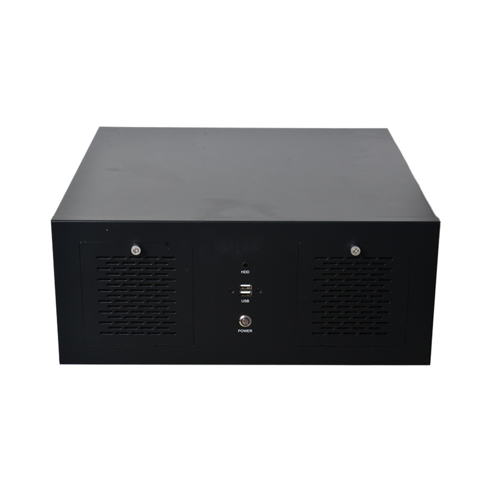 Heavy Duty 4U Rack Industrial PC 20KG Chassis 4 SATA M2 Storage Dual ...