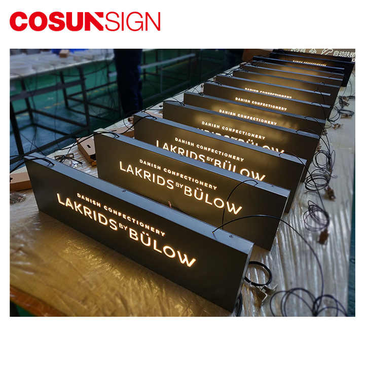 Acrylic LED Board Design - Monsterboard Logo Outdoor