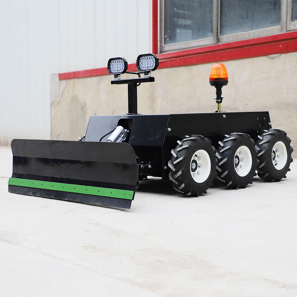 Mini Snow Plow Tractor Blade - Remote Control Electric Mower & Snow ...