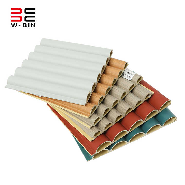 3D Wall Panels - Modern WPC Semi-Circular Decorative Panels