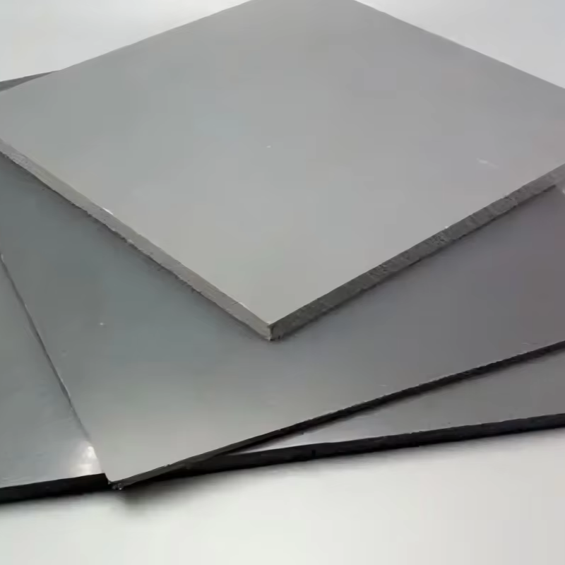 High Quality Dark Grey PVC Plate Light Grey PVC Board Rod Smooth ...