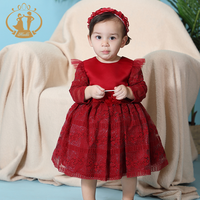Baby Net Frock - Sleeveless Ruffle Party Dress for Girls
