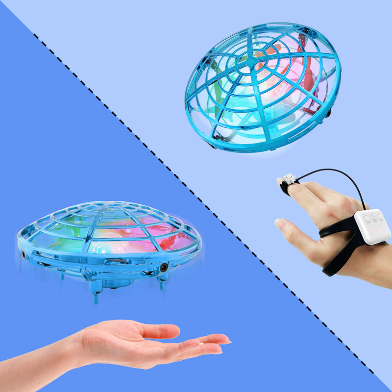Watch Remote Control UFO Flying Ball - Gesture & Gravity Control, 360 ...