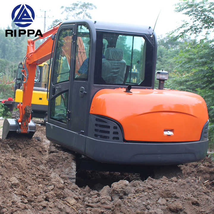 Chinese Earth-moving Machinery 6Ton Hydraulic Large Digger Big Crawler ...