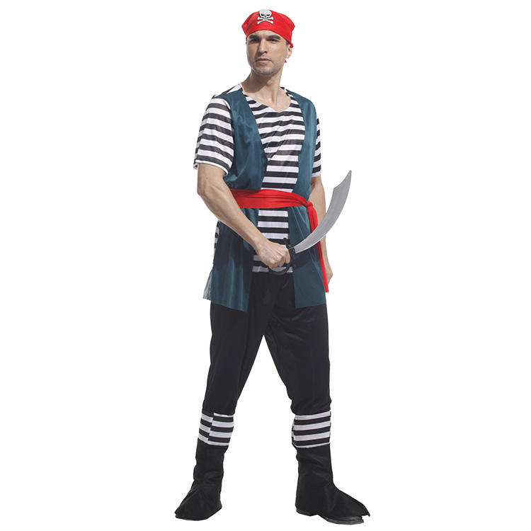 Striped Pirate Suit manufacturer, company | Yiwu Shengpai Costume Co., Ltd.