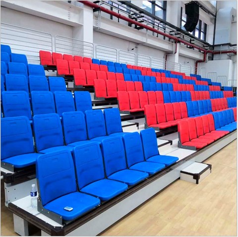 Outdoor Telescopic Grandstand - Durable Stadium Seating