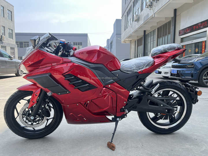Hot Selling High Quality Electric Racing Motorcycle72V 3000 Watt ...