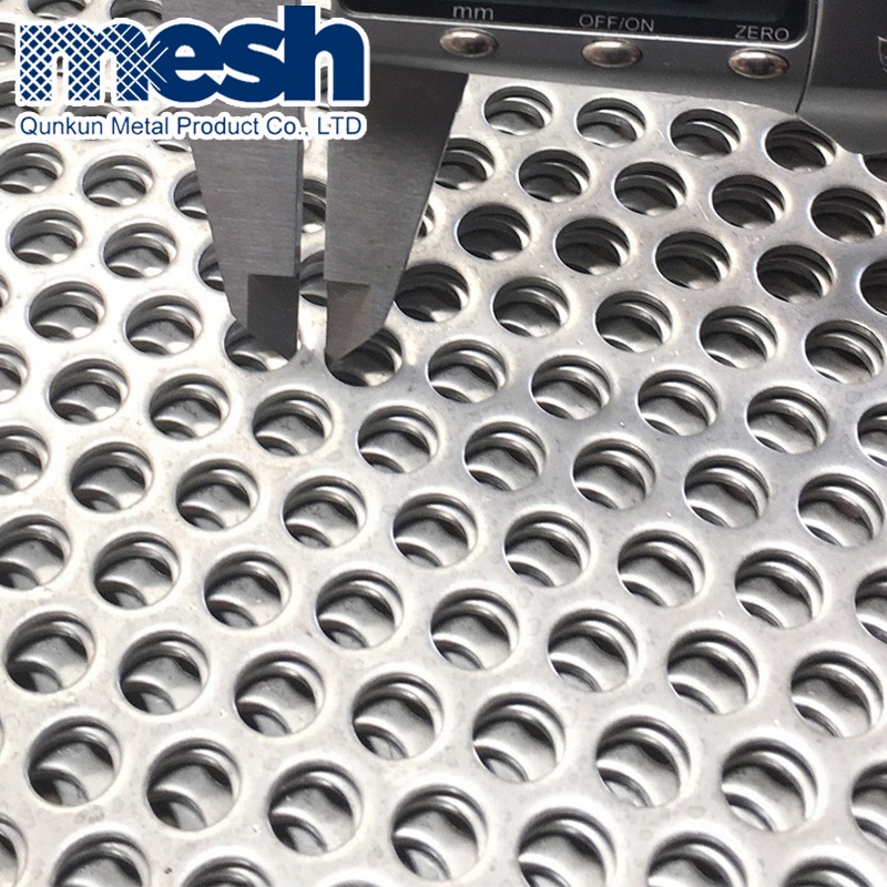 Durable and Versatile round hole perforated metal wire meshes for ...