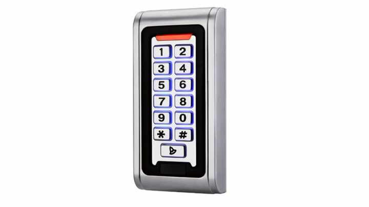 Waterproof outdoor Metal RFID Keypad Door lock Standalone Access ...