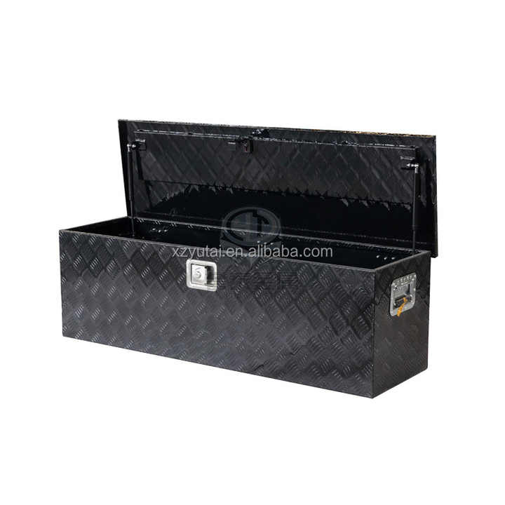 Hot Sale Customizable Sliver or Black Case Aluminum Tool Box Truck Car ...