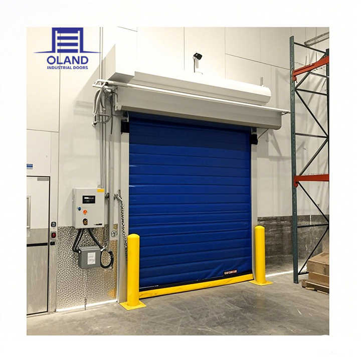Cold High Speed Roller Shutter Door for Cold Rooms - Door with Fast ...