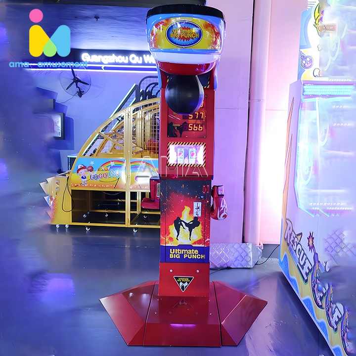 AMA Amusement Park Coin-Operated Strength Tester Training Sport ...