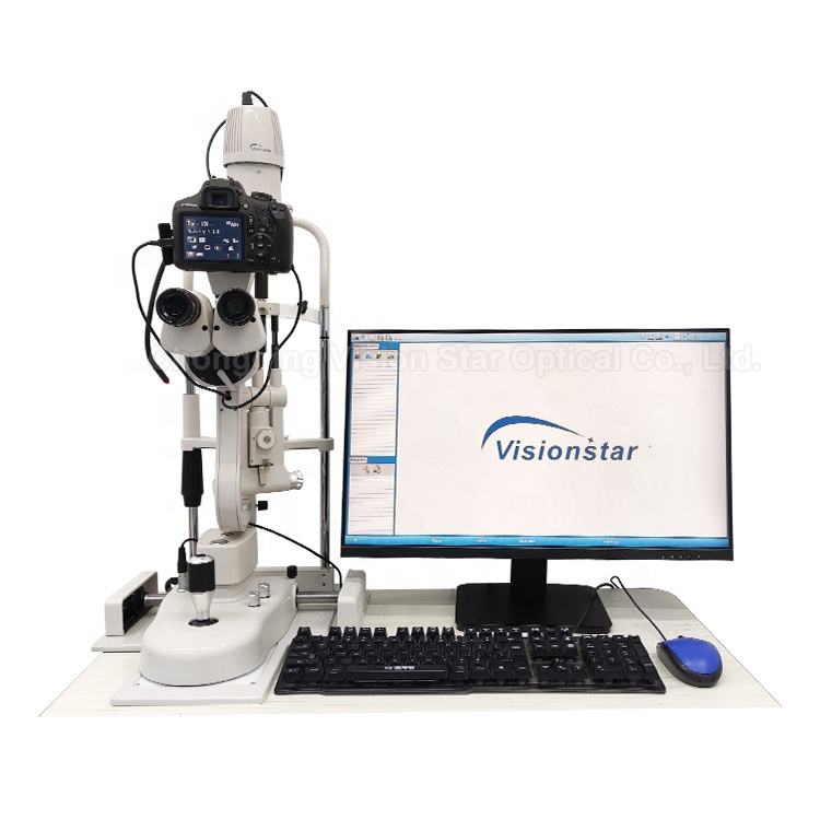 Optical Center Eye Test Machine - 5 Magnifications Digital Slit Lamp