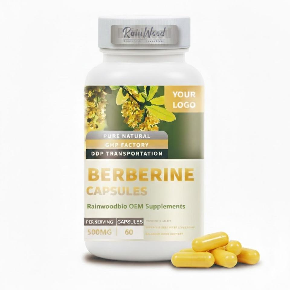 Rainwood Berberine HCl Capsules OEM Private Label Natural Berberine ...