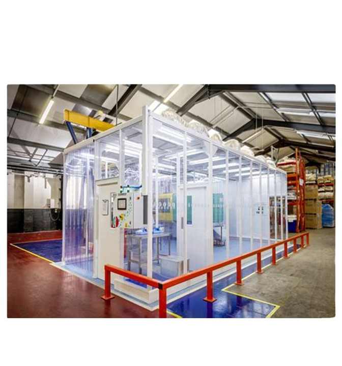 ISO Standard Modular Clean Room / Filter Clean Booth / Custom Clean ...