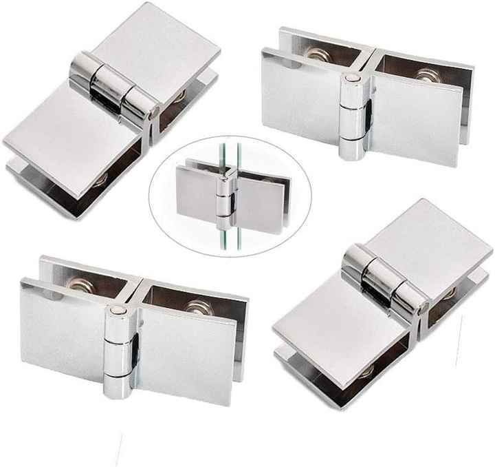 Frameless Glass Door Hinges, Brackets Panels to Panels| Alibaba.com