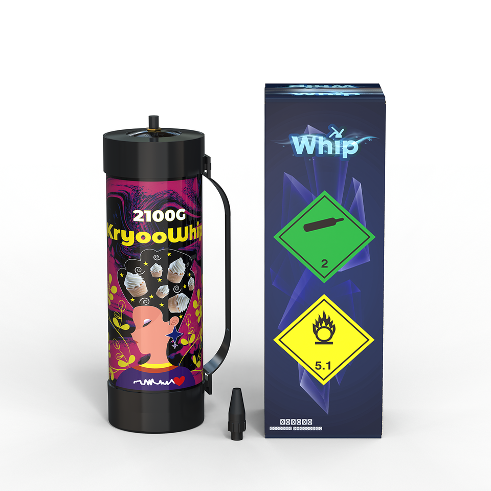 USA Stock Fast Delivery Kryoo Whip 2100g Cream-chargers Whipped Cream ...