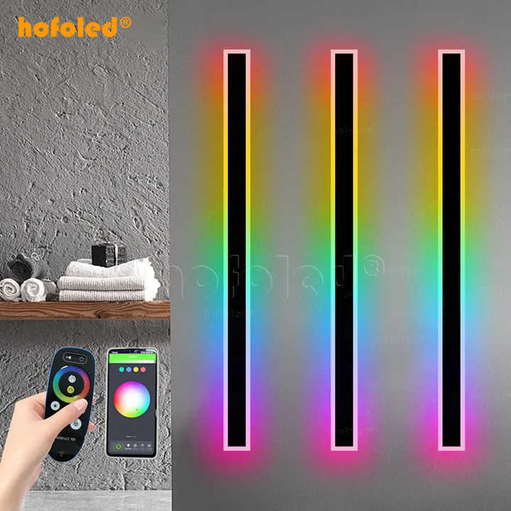 Modern Outdoor LED Wall Lights - Dimmable & Rgb/warm/white