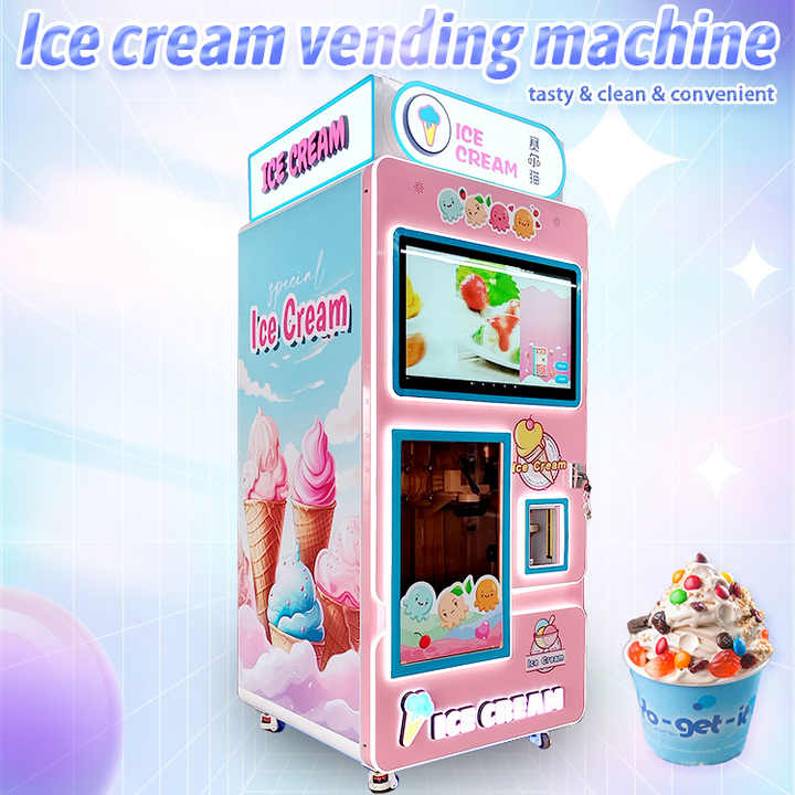 2025 Newsaier New Ice Cream Machines Commercial Automation Snow Ice ...