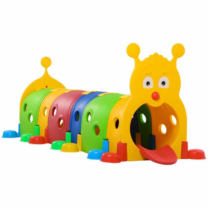 Climb-n-crawl Caterpillar Tunnel - Fun Kids Play Structure