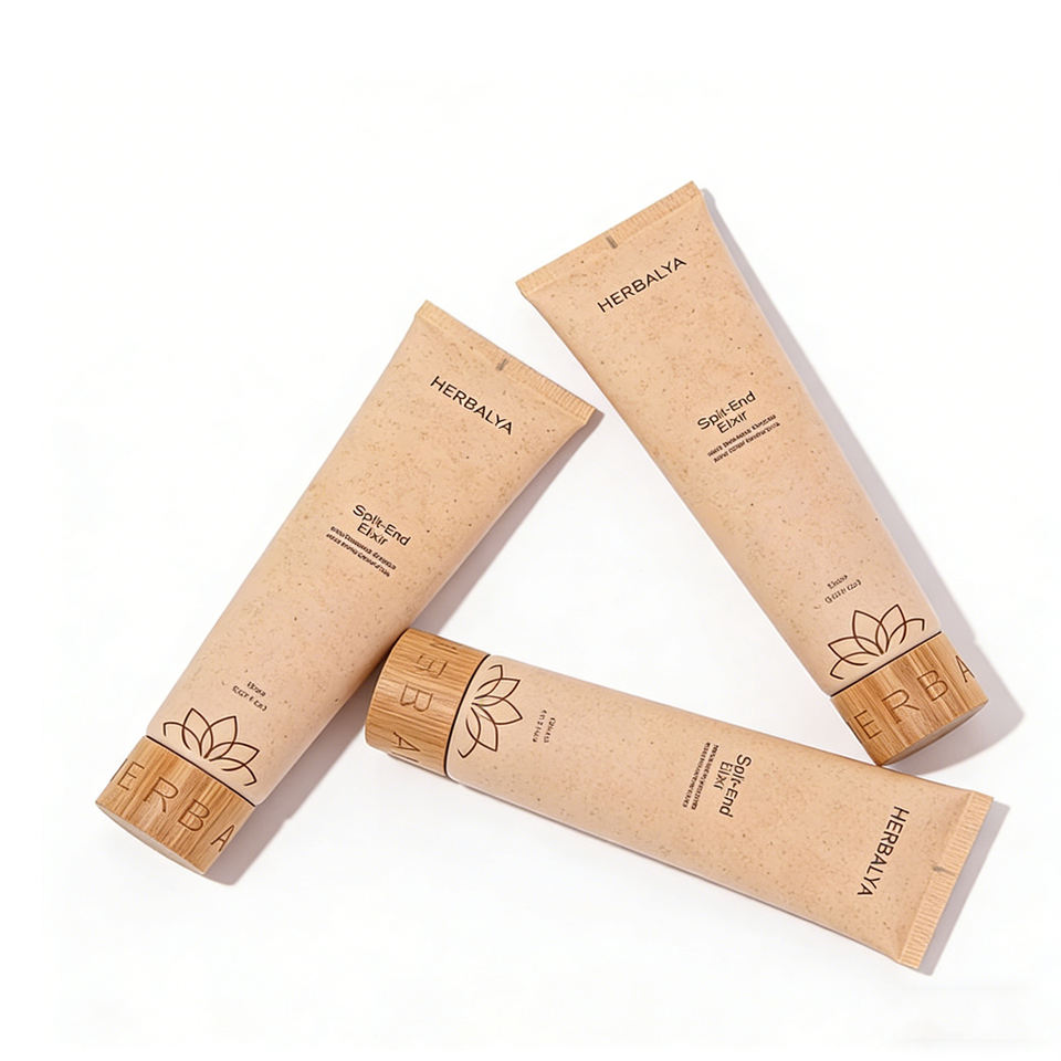 Eco-Friendly Wheat Straw Soft Tube Custom Color Squeeze Tube for ...