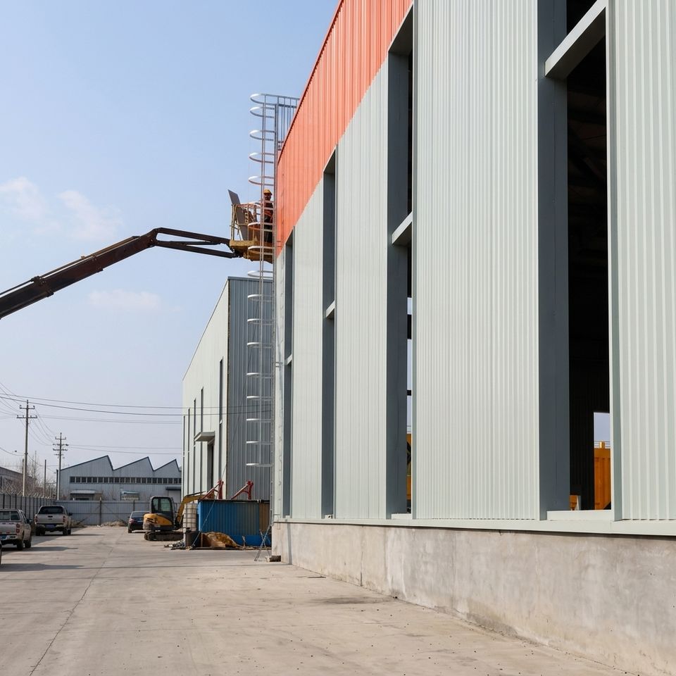 Prefab Steel Structure Warehouse with Integrated ODM Solutions for ...