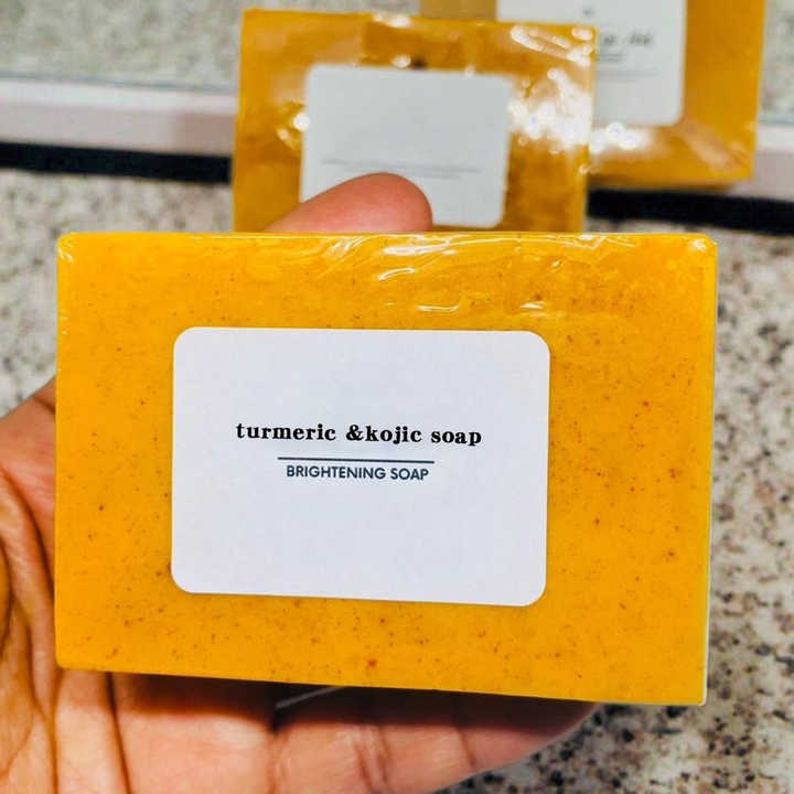 European American Handmade Cold Process bar Soaps Turmeric Lemon Kojic ...