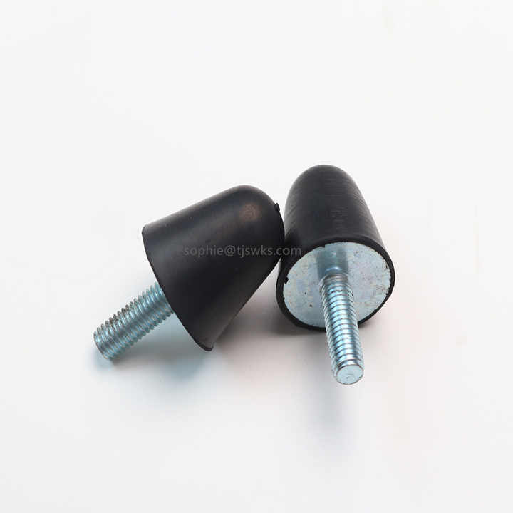 SWKS Damper M6 M8 M10 Parabolic Rubber Metal Buffer Male Thread Conical ...