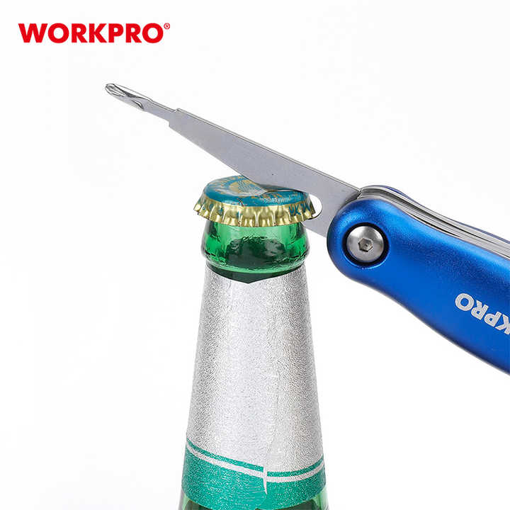 WORKPRO 8-IN-1 Portable Pocket Wrench for Outdoor Survival Multi ...