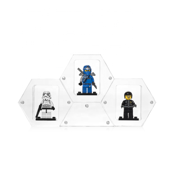 Vinyl Figure Acrylic Display Case for Single Lego Mini Figure Collector ...