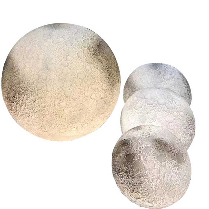LED Moon Lights - Durable Fiberglass Globe Pathway Lanterns