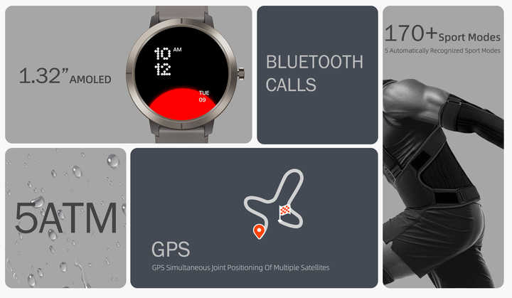 Factory Custom Goal Setting Android Smart Watch DM76 Smartwatch Watch ...