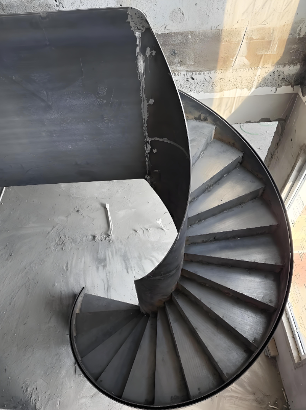 Factory Direct Outdoor Galvanized Staircase Modern Design Steel ...