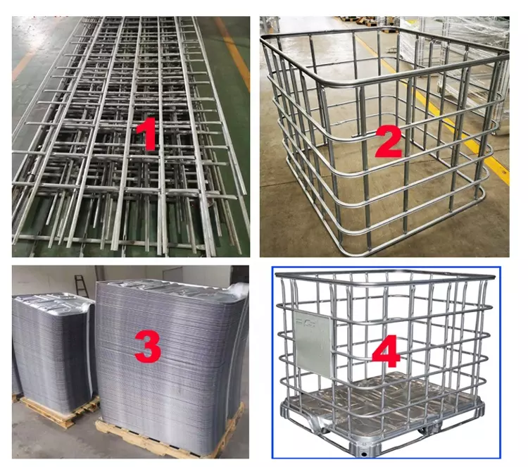 Sinotech IBC Tank Perimeter Security Fence Panels Mesh