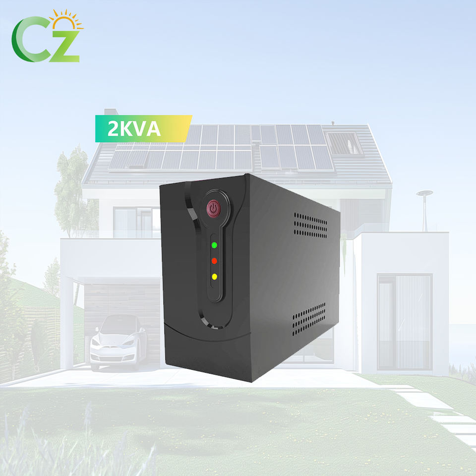 Economical 2KVA 1200W Single Phase Standby UPS 220V Backup Lead Acid ...