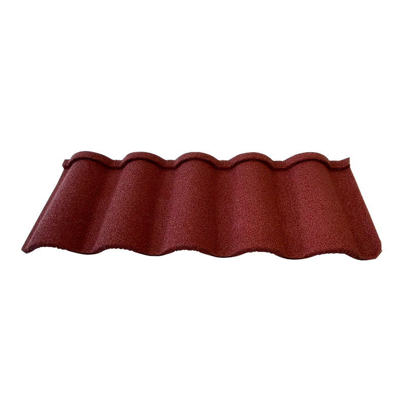 Waterproof Modern Stone Coated Steel Roofing Tile Customized Colors ...