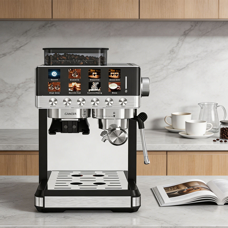 20 Bar Semi Automatic Espresso Machine EU Digital Control Portable ...