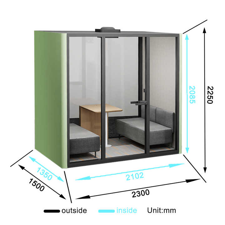 New Private Soundproof Study Room Cabinet for Recording Reading ...