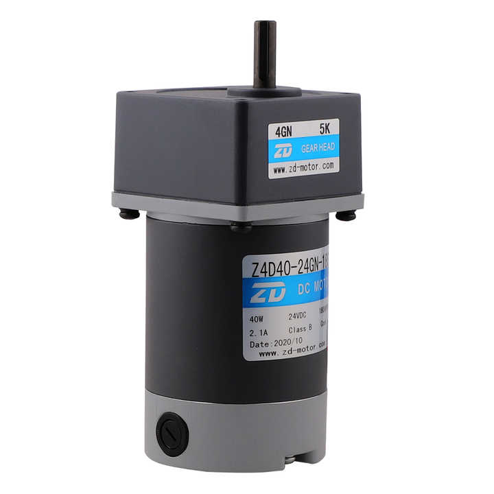 ZD Motor 24V 40W Brushed DC Gear Motor - Precious Metal Brush