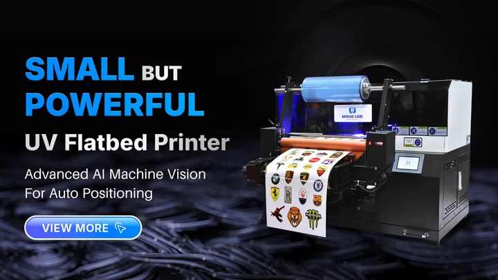 Sinocolor UV A3 Cylinder Uv Printer 360 Rotary - Easy Operation