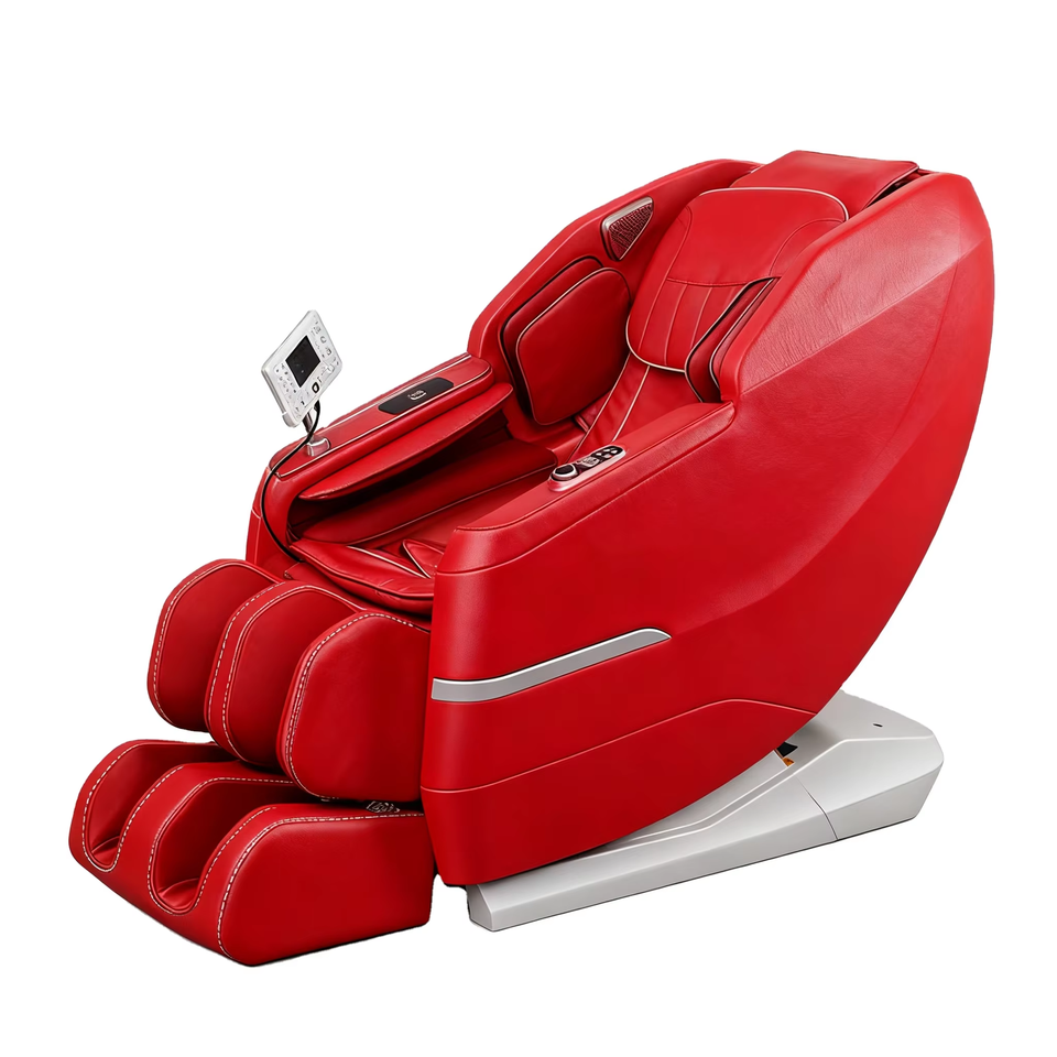 8d Massage Chair Full Body zero Gravity Luxury Pu Leather Comfortable ...