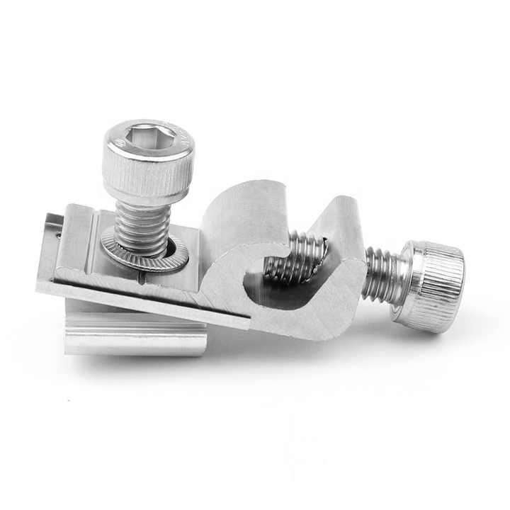 M8 Solar Ground Mount Lug Kits Aluminum M6 Ground Clamps Solar Related ...