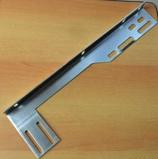 Flag Shaped Angle Iron Garage Door Structure with Triangle Bracket ...