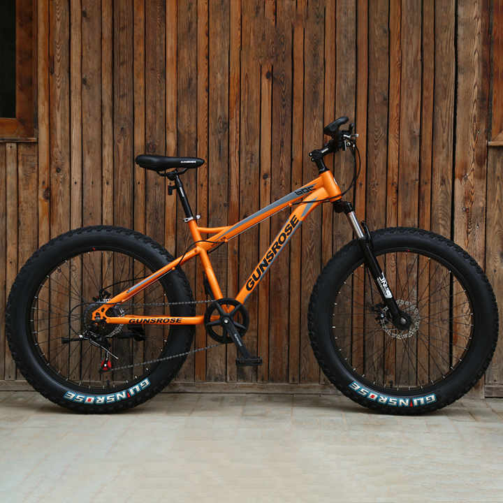26'' Fat Mountain Bike Steel Fat Tire Bike Fat Bicycle| Alibaba.com