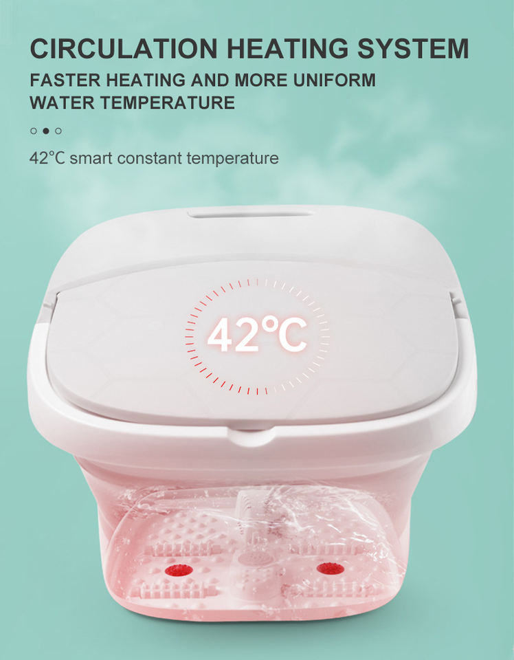 Foot Massager Machine Foot Soak Bath Tub with Massaging Rollers Foot ...