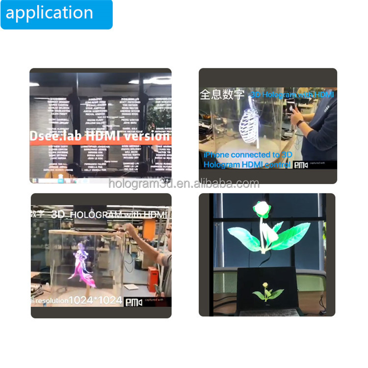 2023 DSEELAB 65cm 3D Hologram Advertising Fan - Live Wifi