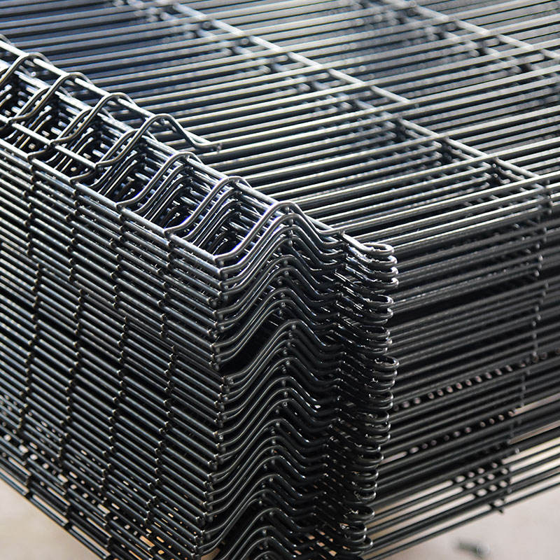 Pvc Coated Carbon Steel Perimeter Security Welded Mesh Airport Fence 3d ...